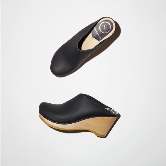 Shoes | Designer No 6 Clogs Black Worn One Time Too Small For Me | Poshmark